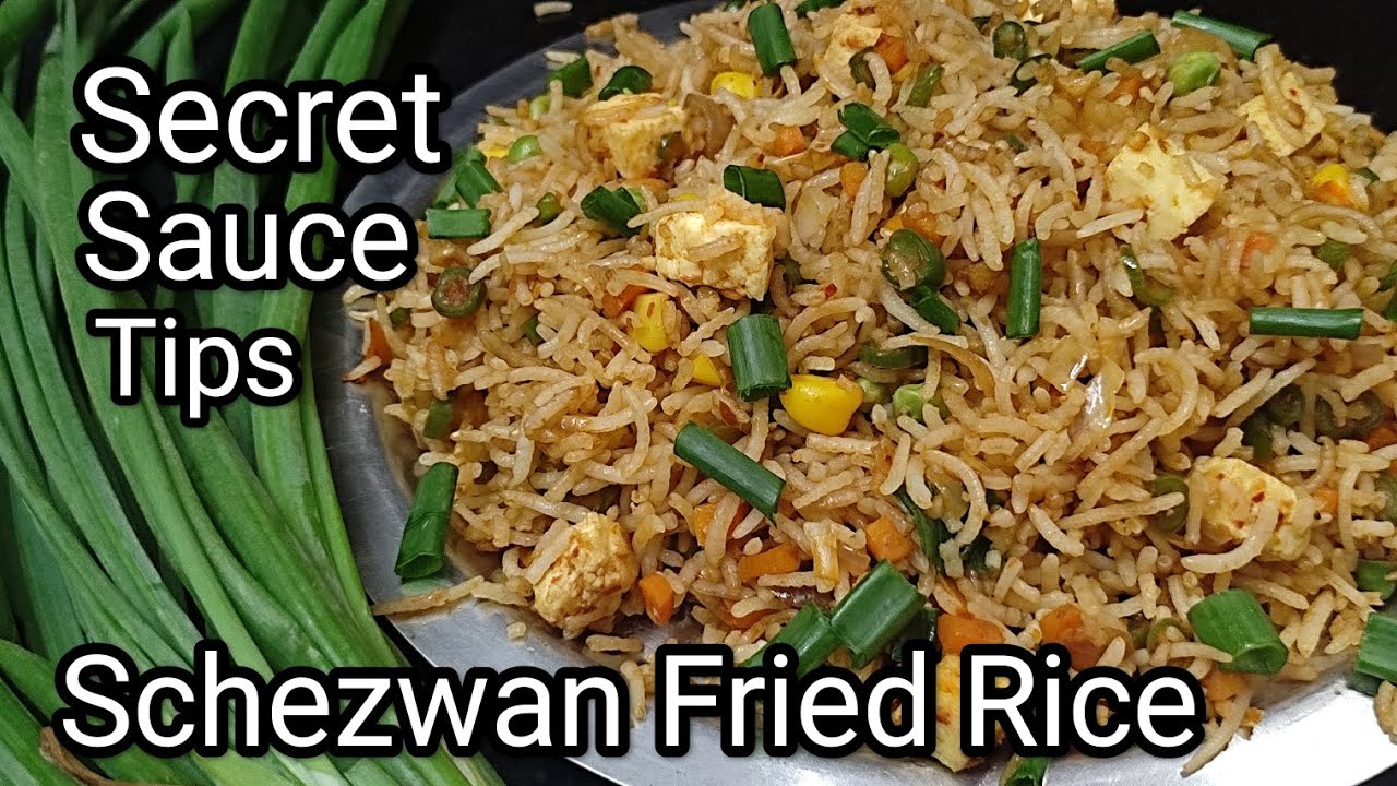 How to Make Schezwan Fried Rice In Restaurant Style இப்படி செய்யுங்க ...