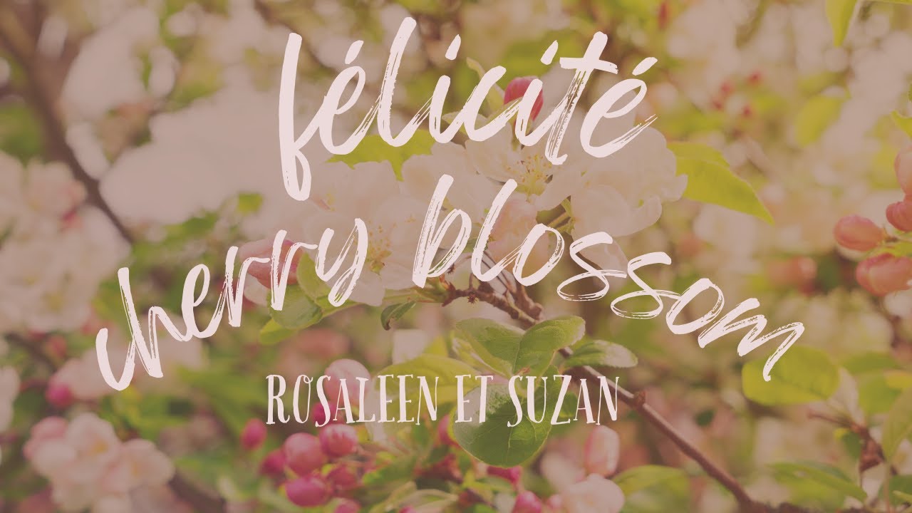 Balade textile - Félicité Cherry Blossom - Alice Caroline - - YouTube