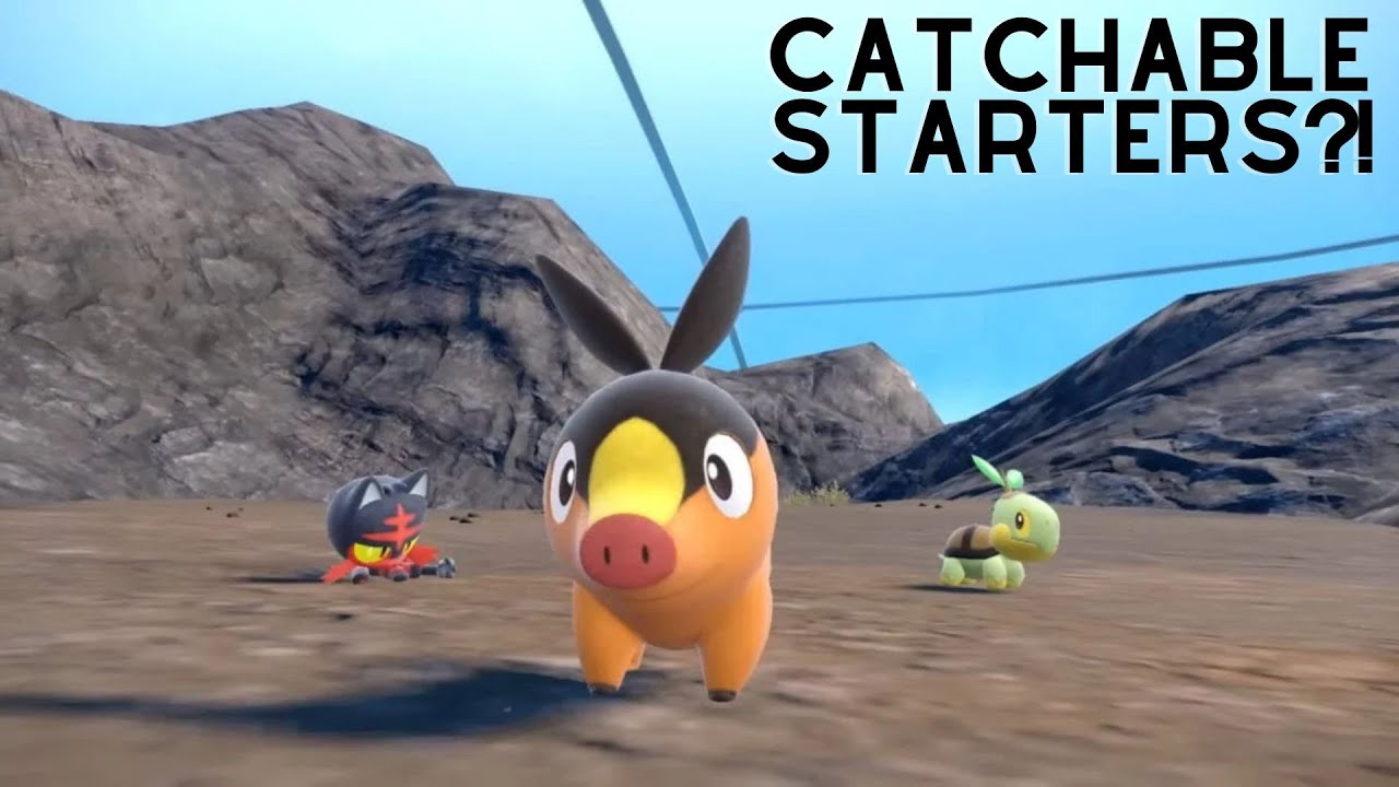 Wild starter Pokémon and a new terra typing?! - YouTube