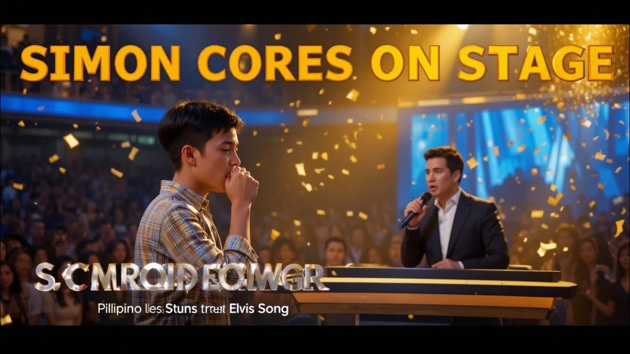 Simon Cowell CRIES After Filipino Boy Sings Elvis! - YouTube