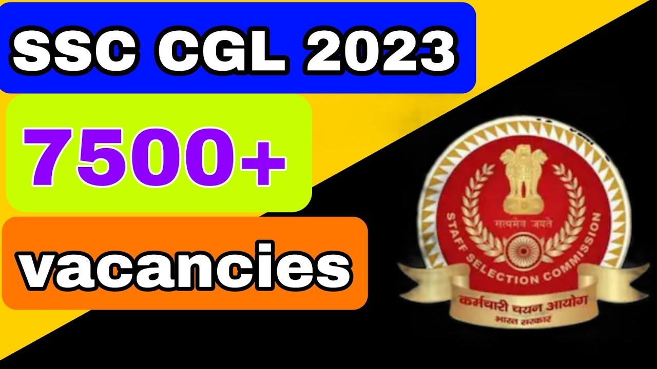 ||SSC CGL NOTIFICATION 2023,SSC CGL 2023 ONLINE FORM|| SSC CGL NEW ...