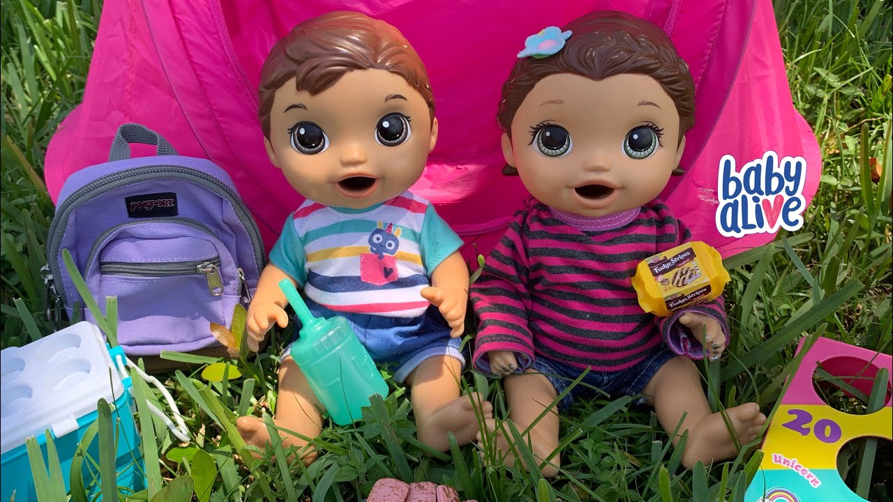 Packing Baby alive Diaper bag and Suitcase for Camping trip 🏕 - YouTube