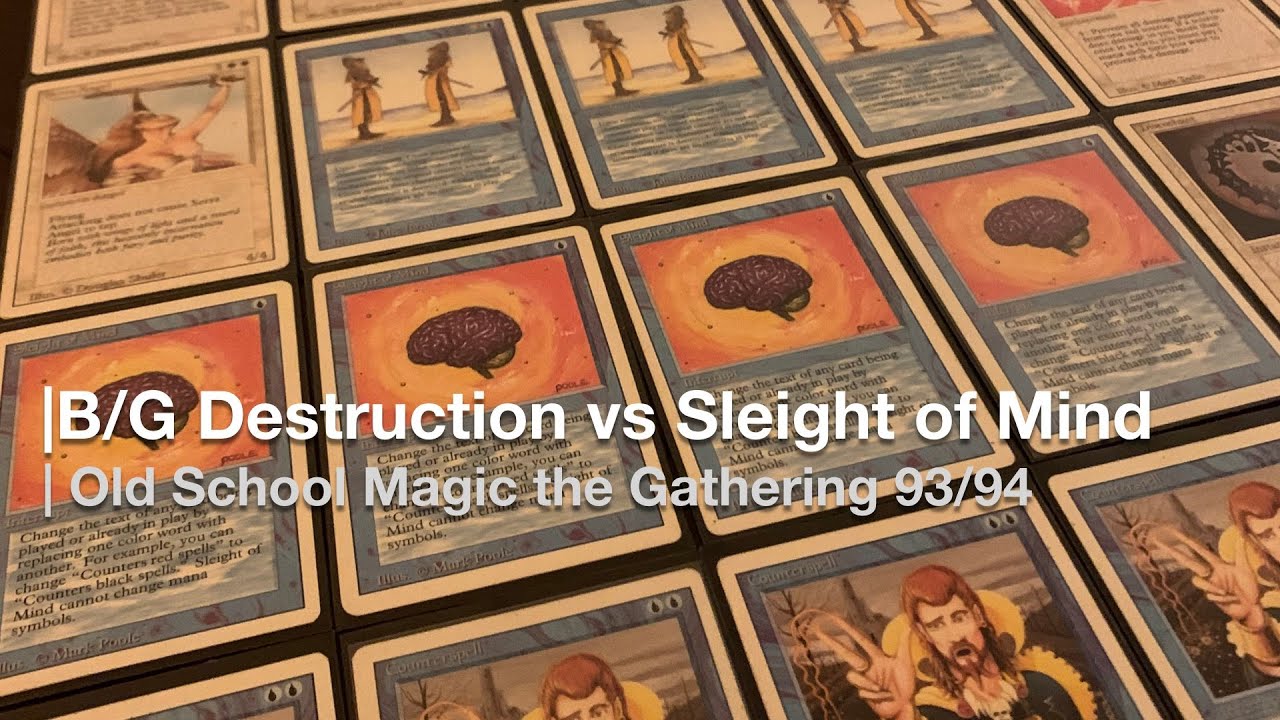 B/G Machine Head vs Sleight of Mind | Patreon Game | Swedish 1.5 MtG 93 ...
