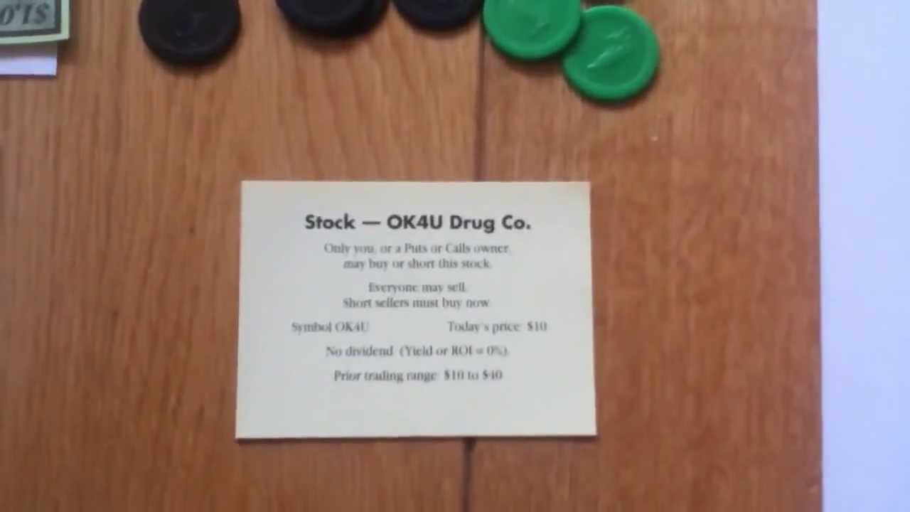 Cashflow 202 Game - Shorting Stocks And Shares - YouTube