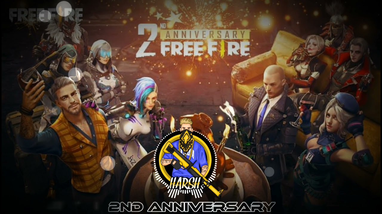FREE FIRE 2ND ANNIVERSARY THEME SONG || FREE FIRE ANNIVERSARY THEME ...