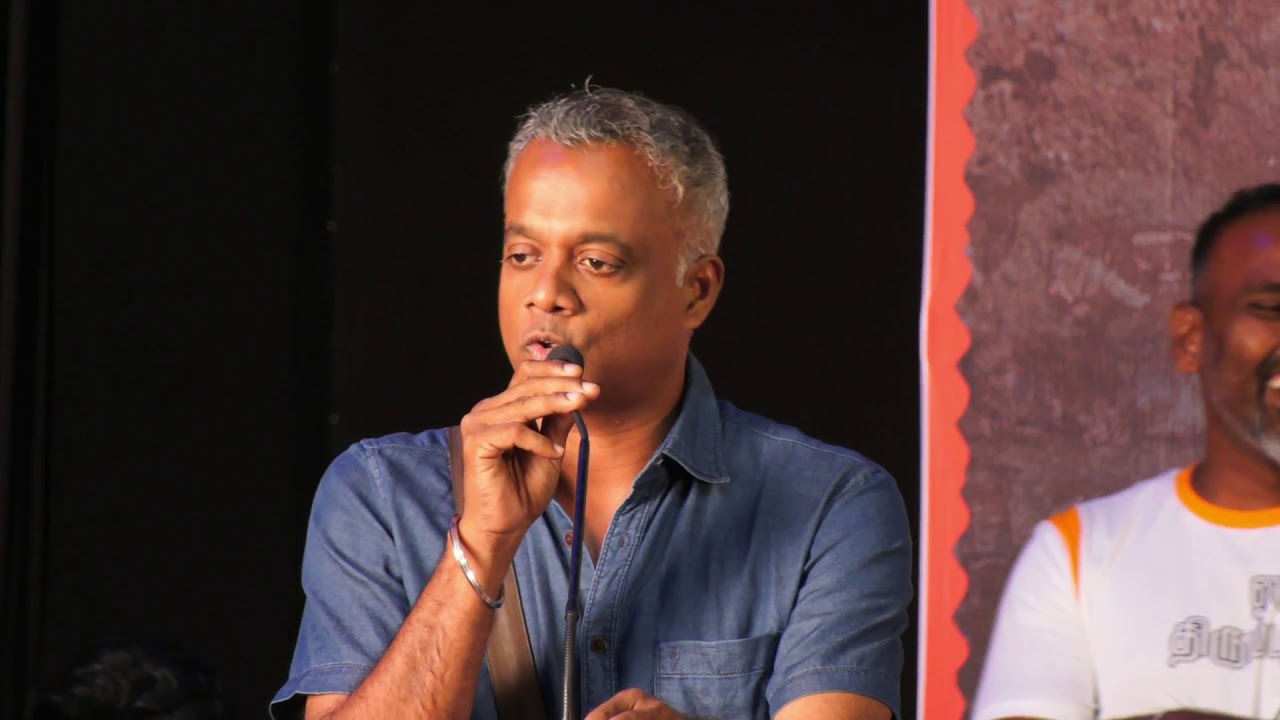 Gowtham Menon speaks at Goli Soda 2 Music Release - YouTube