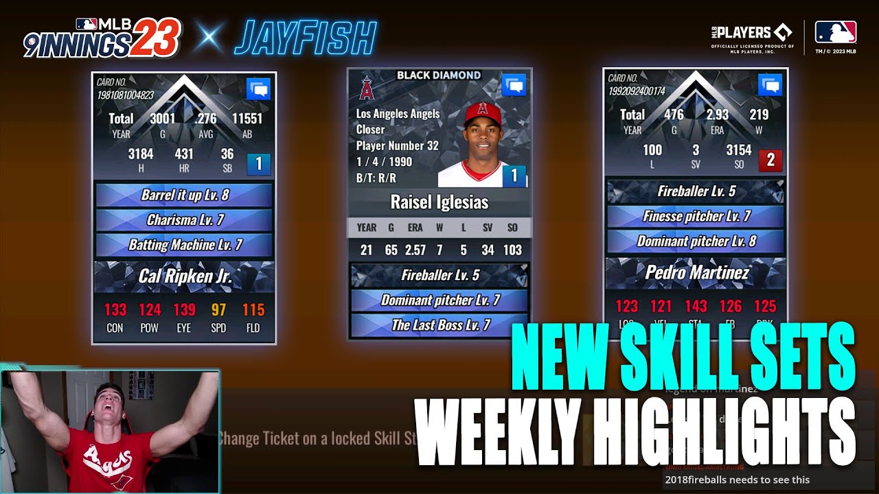 MLB 9 Innings 23 | Skill Changing Supreme and Signature Cards | Weekly ...