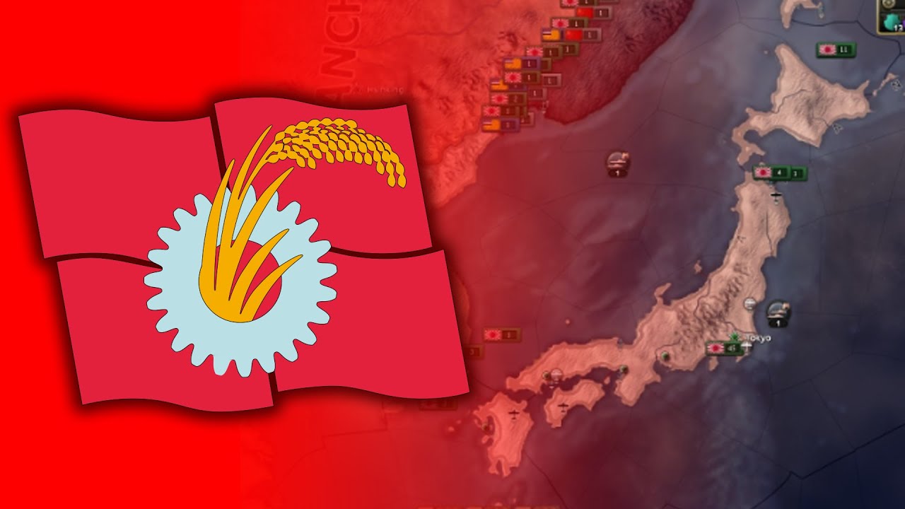 What if Japan turned Communist? HOI4 Timelapse - YouTube