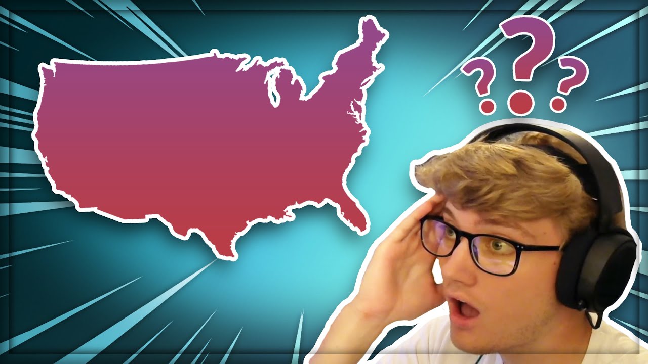 AMERICANS FAIL TO GUESS THEIR OWN STATES (GeoGuessr) - YouTube