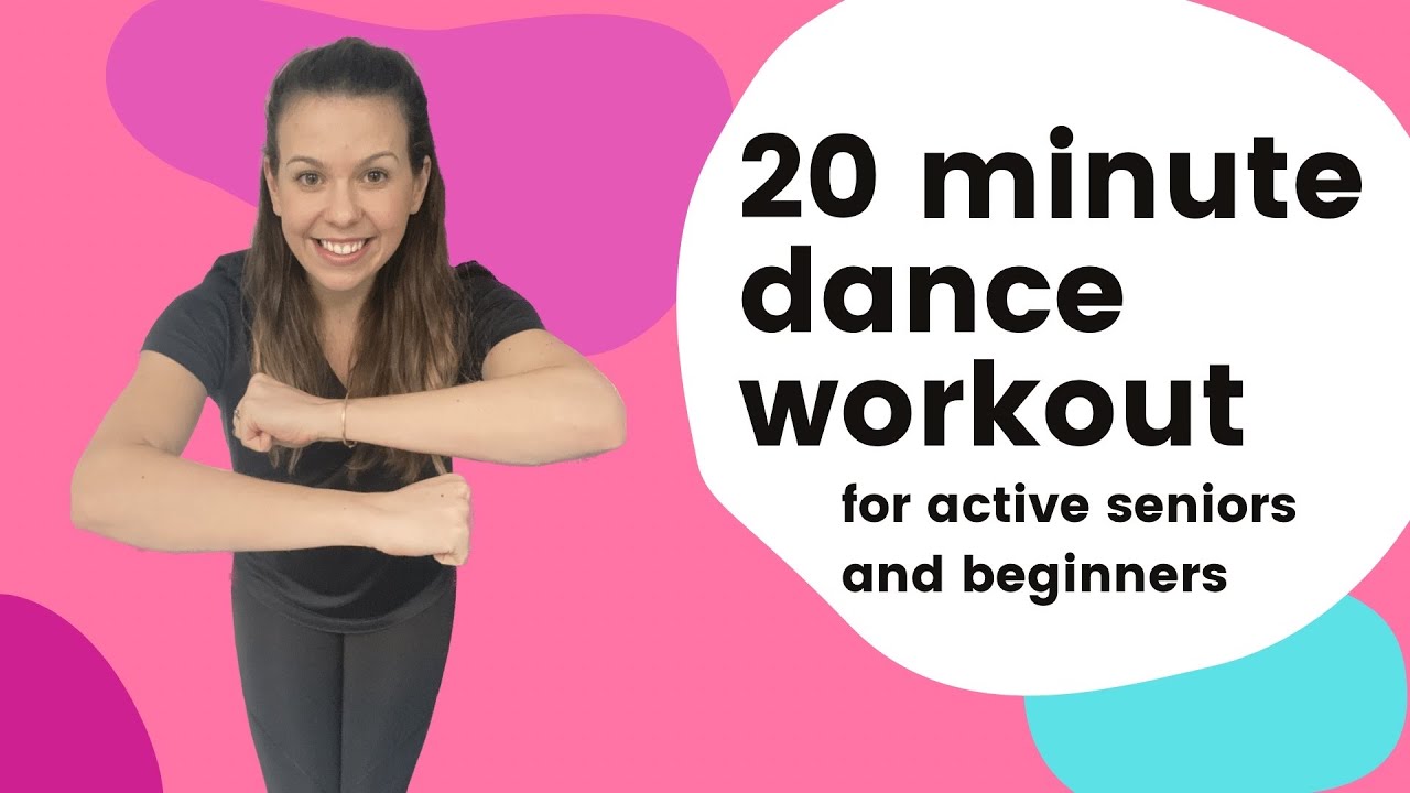 20 minute dance workout for beginners and seniors! - YouTube