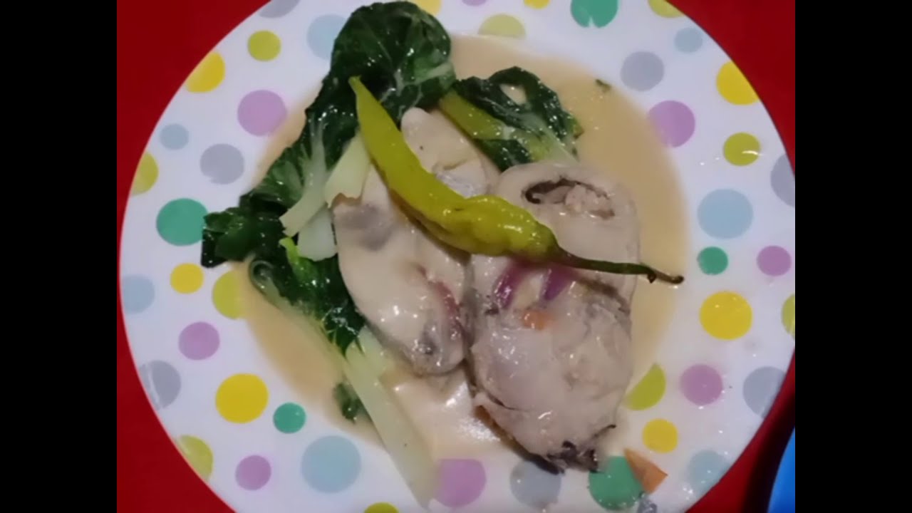 Ginataang Fresh Yellow Fin Tuna Sobrang Sarap Panoorin mo ito - YouTube