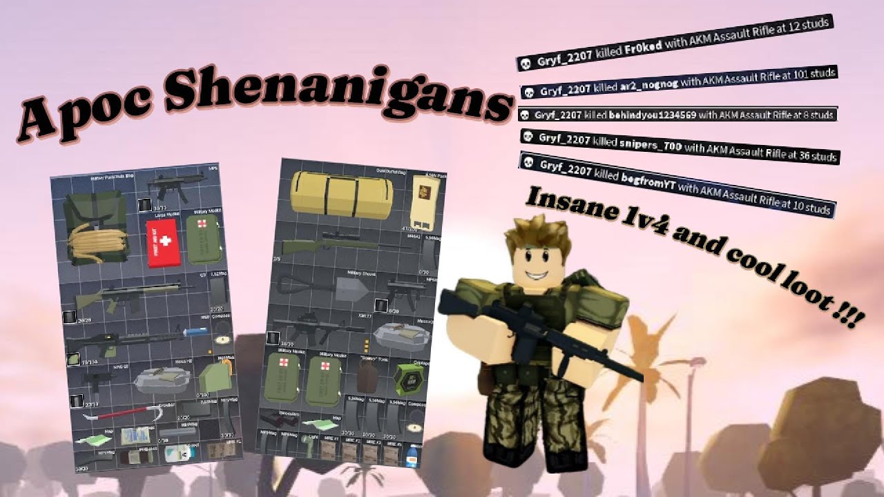 Apoc Shenanigans 2 ( Apocalypse Rising 2 - Roblox ) - YouTube