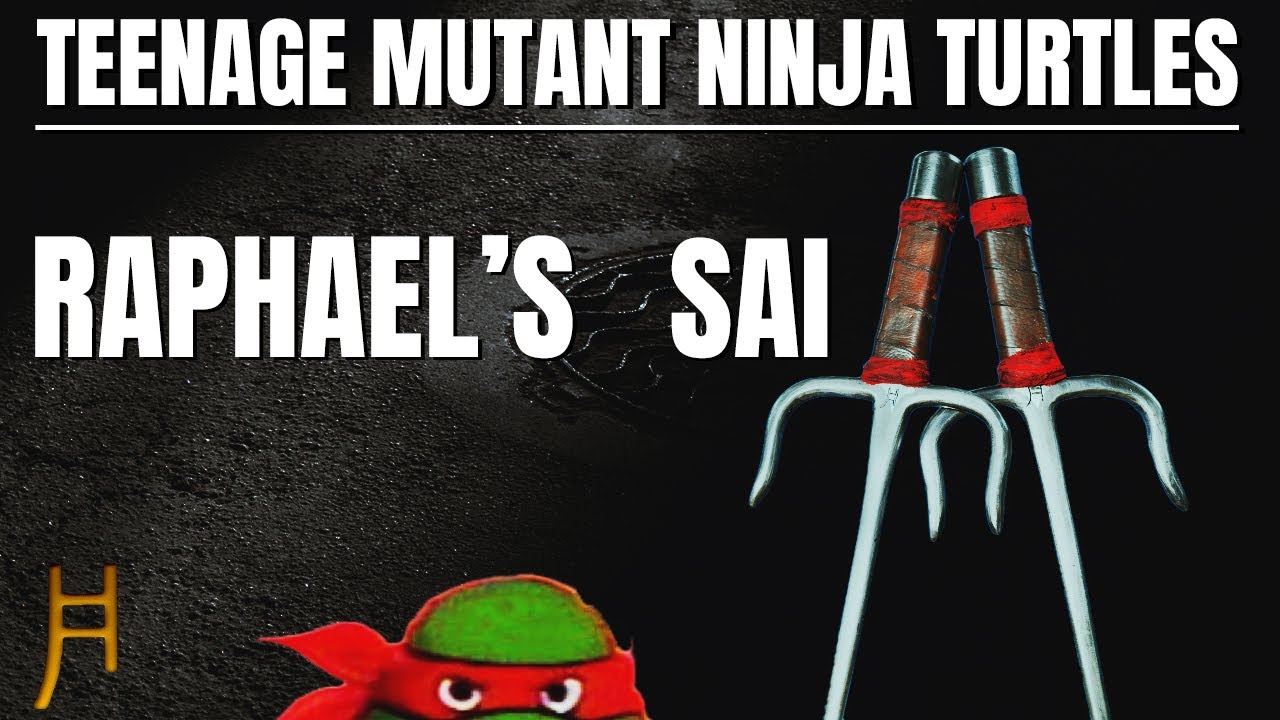 Raphael's Sai - Teenage Mutant Ninja Turtles Build - YouTube