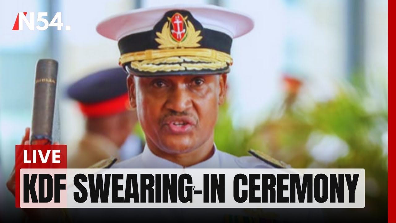 Kenya Defence Forces Swearing in Ceremony LIVE [File] – News54 Africa ...