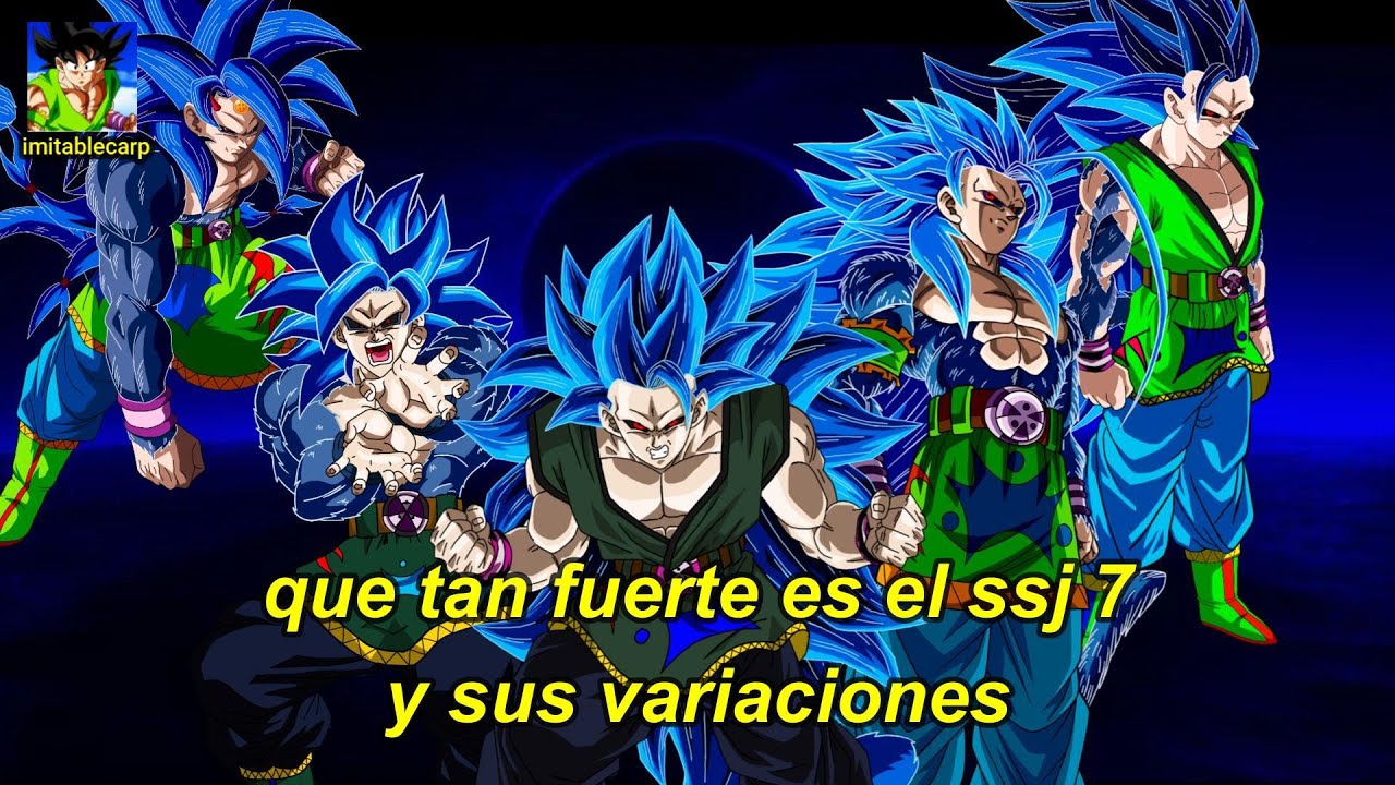 El Poder Negativo del SSJ7 y Sus Variaciones? Dragon Ball AF # ...