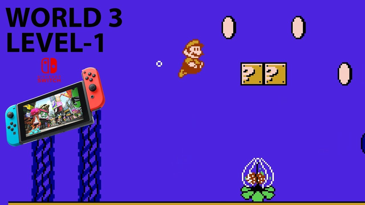 Super Mario Bros 3 World 3 LEVEL 1 Nintendo Switch [ 1080p 60 FPS ...