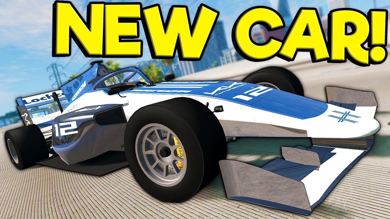 NEW F1 CAR OUTRUNS THE POLICE! - BeamNG Mod Gameplay Chases & Crashes ...