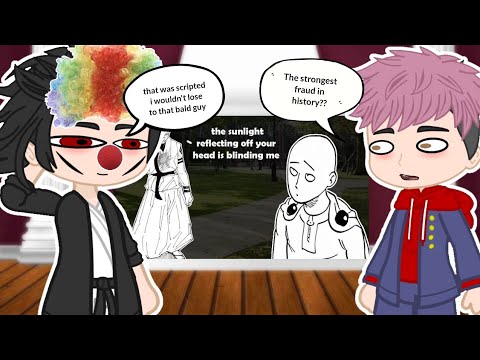 Jujutsu kaisen react to Sukuna messed with the wrong bald guy... ll pharpy and monixir jjk ...