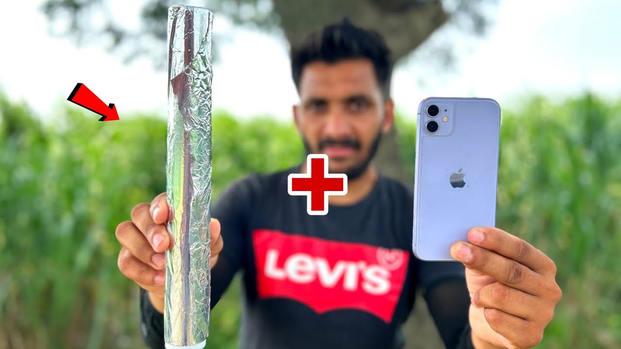Aluminium Foil vs Phone | Crazy Physics Experiment - YouTube