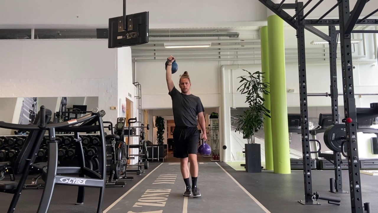 Offset high/low KB waiters walk - YouTube