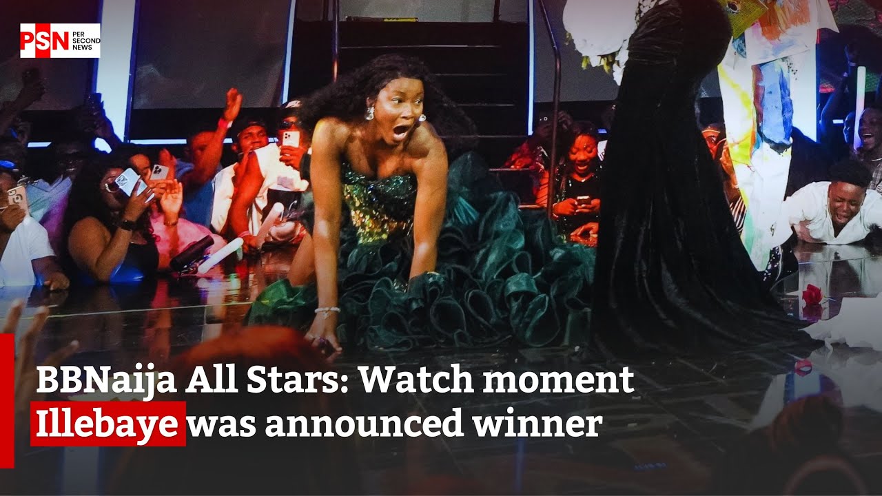 BBNaija All Stars: Watch moment Illebaye was announced winner - YouTube