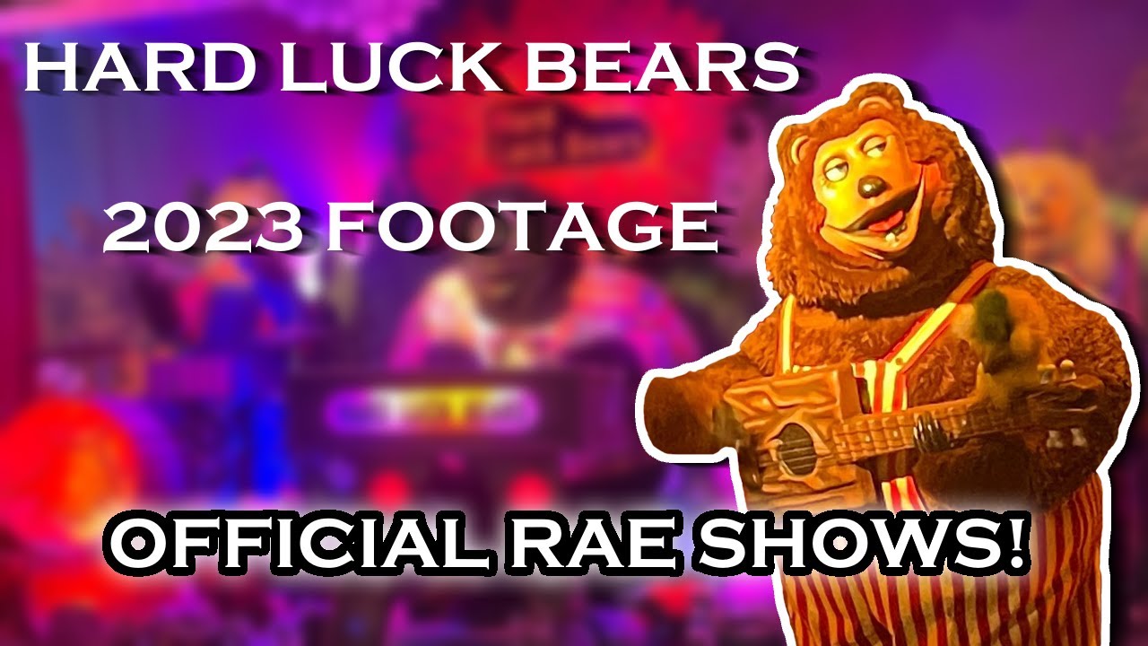*2023 FOOTAGE* Hard Luck Bear Show (Rock-afire Retrofit) - Gulliver's ...