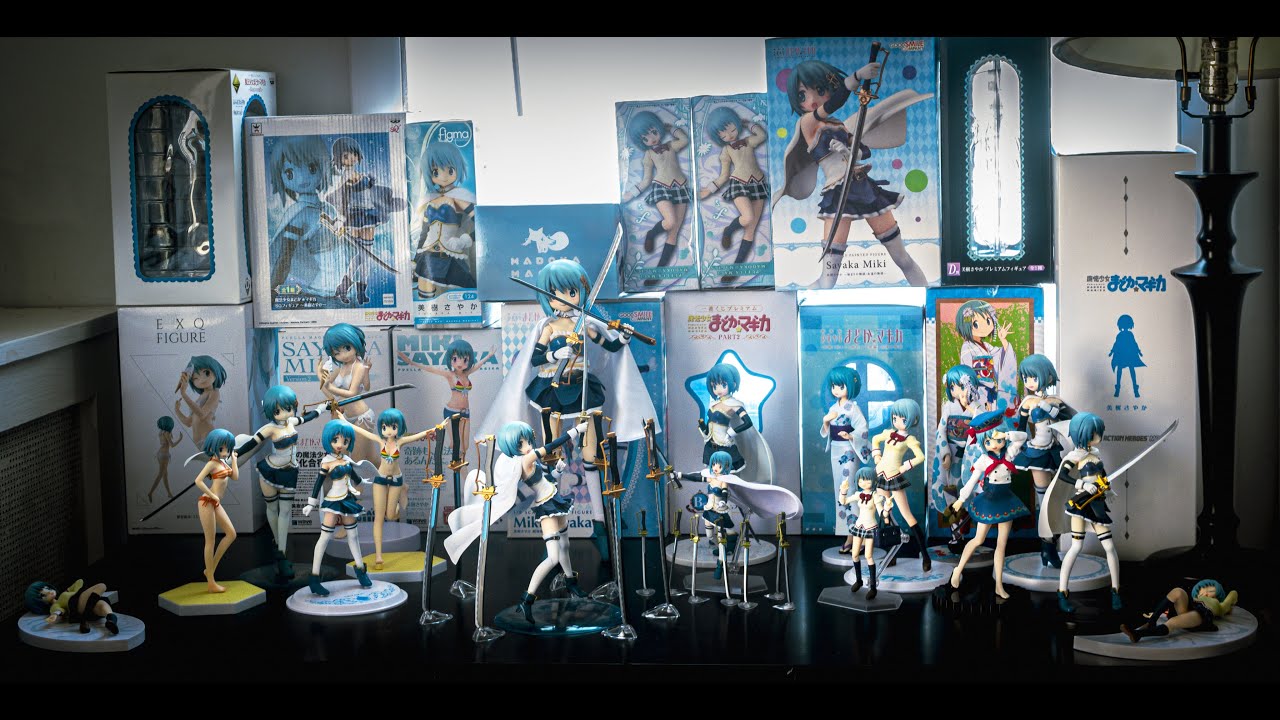 Every Single Sayaka Miki Figure - YouTube