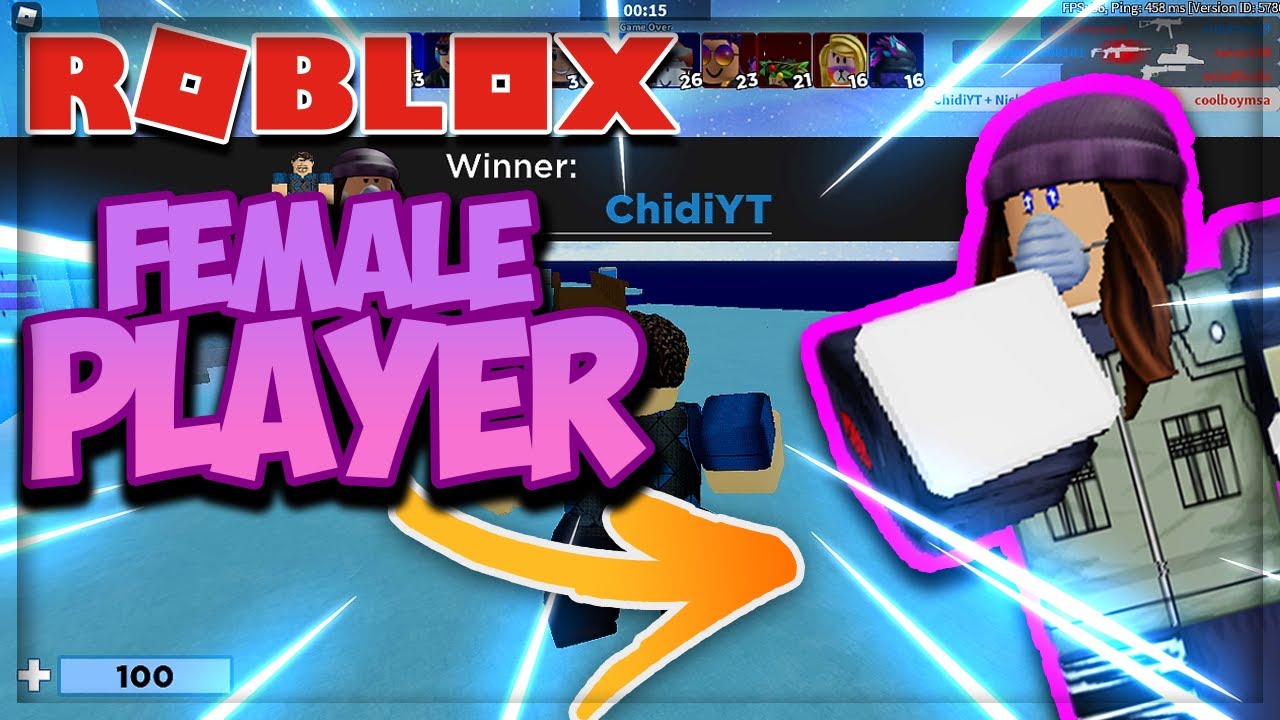 BEST FEMALE ARSENAL PLAYER {Roblox} - YouTube