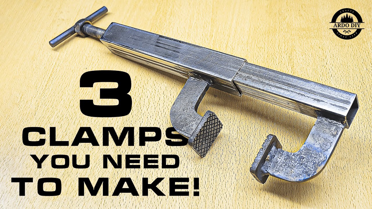 3 EPIC DIY Clamps You NEED for Your Welding Projects! 🔧 | Transform ...