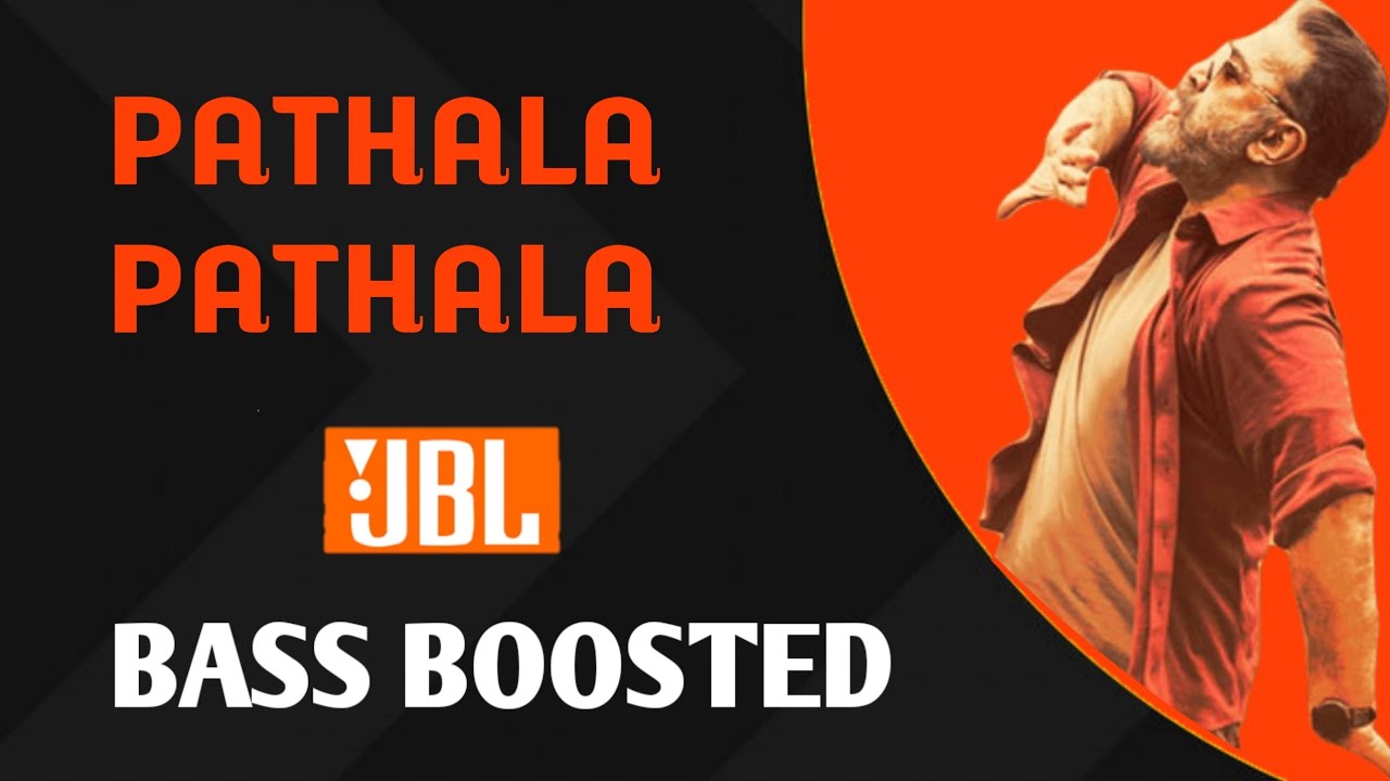 Pathala Pathala || Bass Boosted || Vikram || HD AUDIO - YouTube