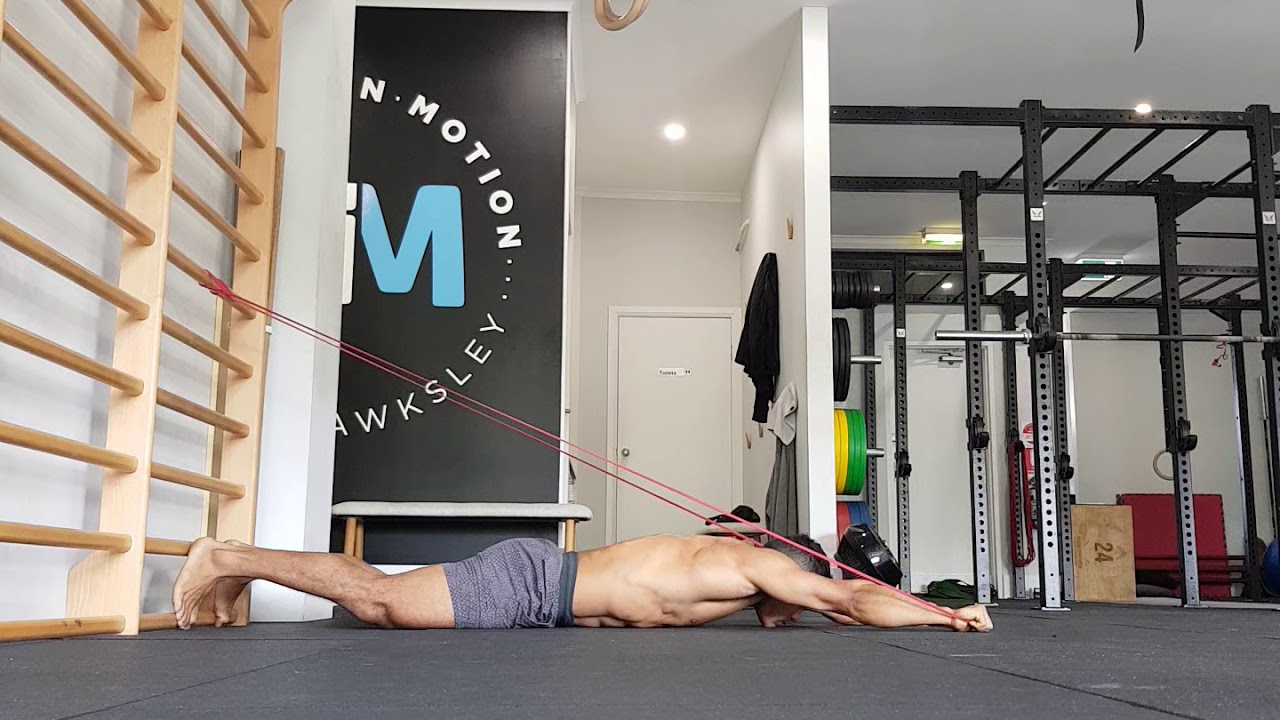 BANDED BACK EXTENSION - YouTube