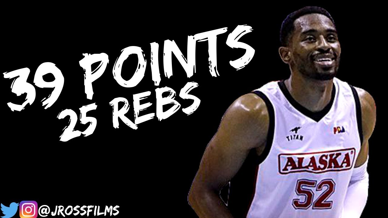 Mike Harris 39 Points / 25 Rebs Full Highlights vs. Rain Or Shine | (10 ...