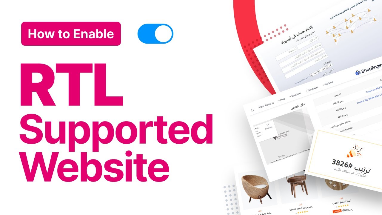 How to use RTL Support in WooCommerce Store | ShopEngine | Wpmet - YouTube