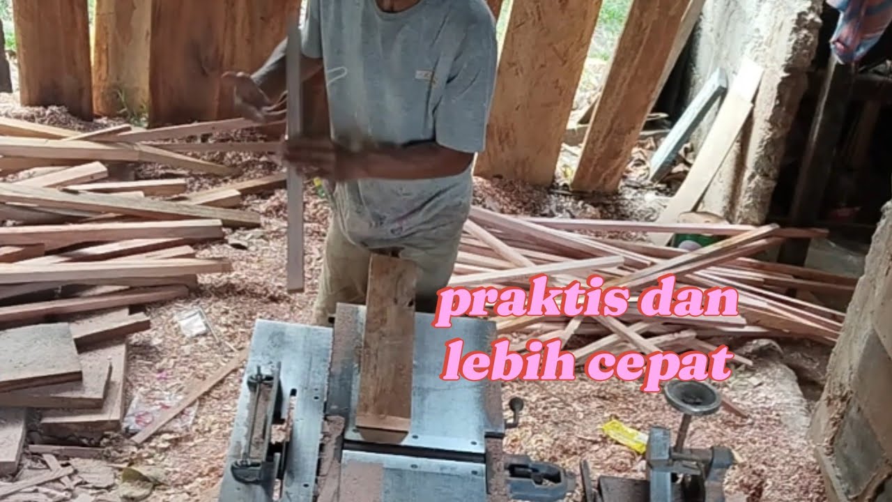 Mengetam Kayu yang Luar Biasa! Pemula Wajib Coba! - YouTube