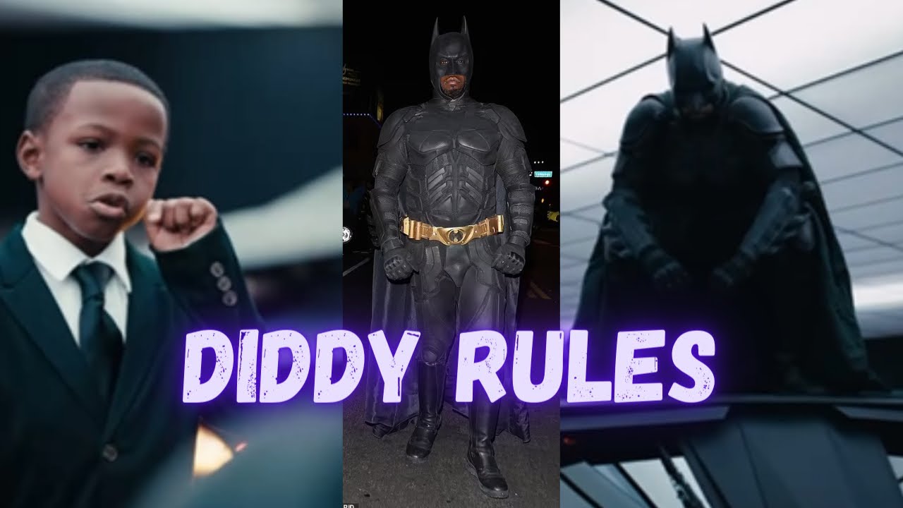 Diddy Is Officially The KING Of Halloween! Diddy Embodied The Batman ...