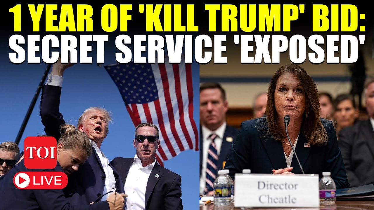 Trump 'Assassination' ICYMI LIVE | Ex-Secret Service Boss Kim Cheatle's ...