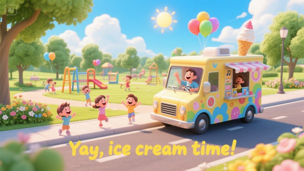 🍦 Ice Cream and Snack Song for Kids | Fun Kids Dance & Sharing Song ...