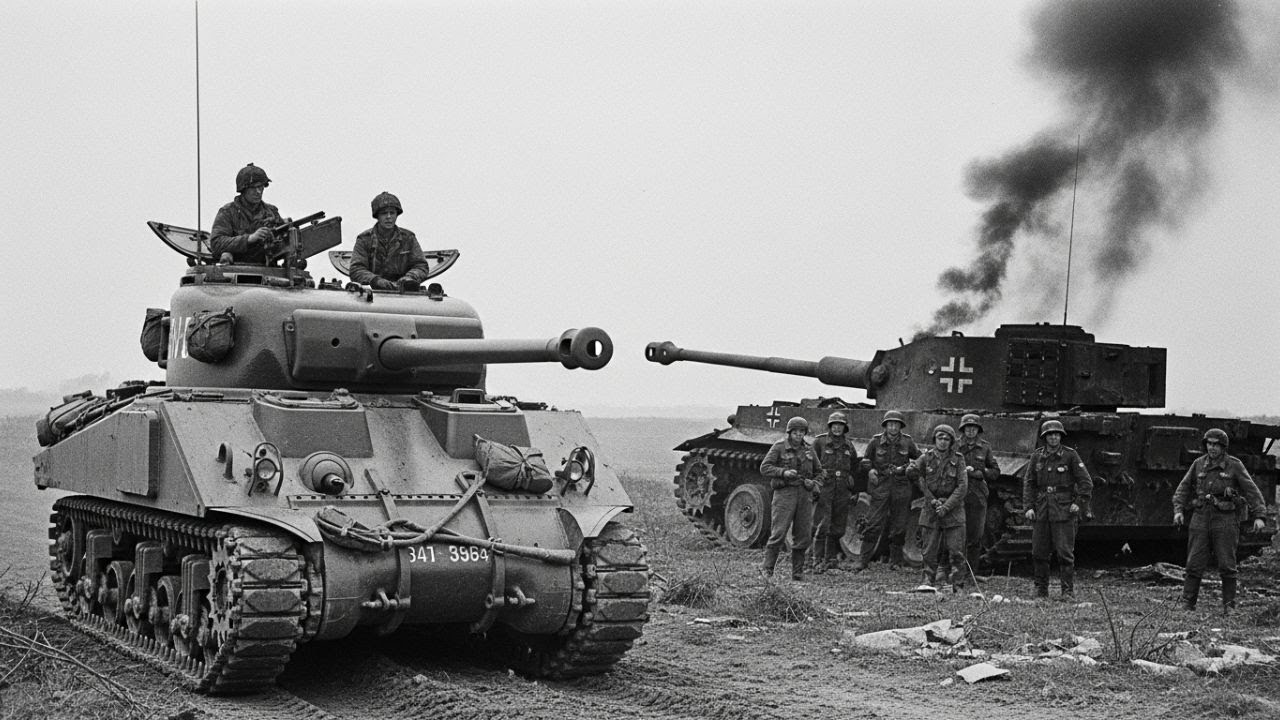 German Soldiers Laughed At The M4 Sherman… Until They Met The Firefly ...