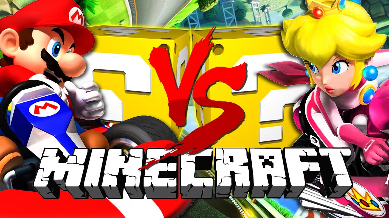 Minecraft: MARIO KART LUCKY BLOCK CHALLENGE | FOR PEACH!!! - YouTube