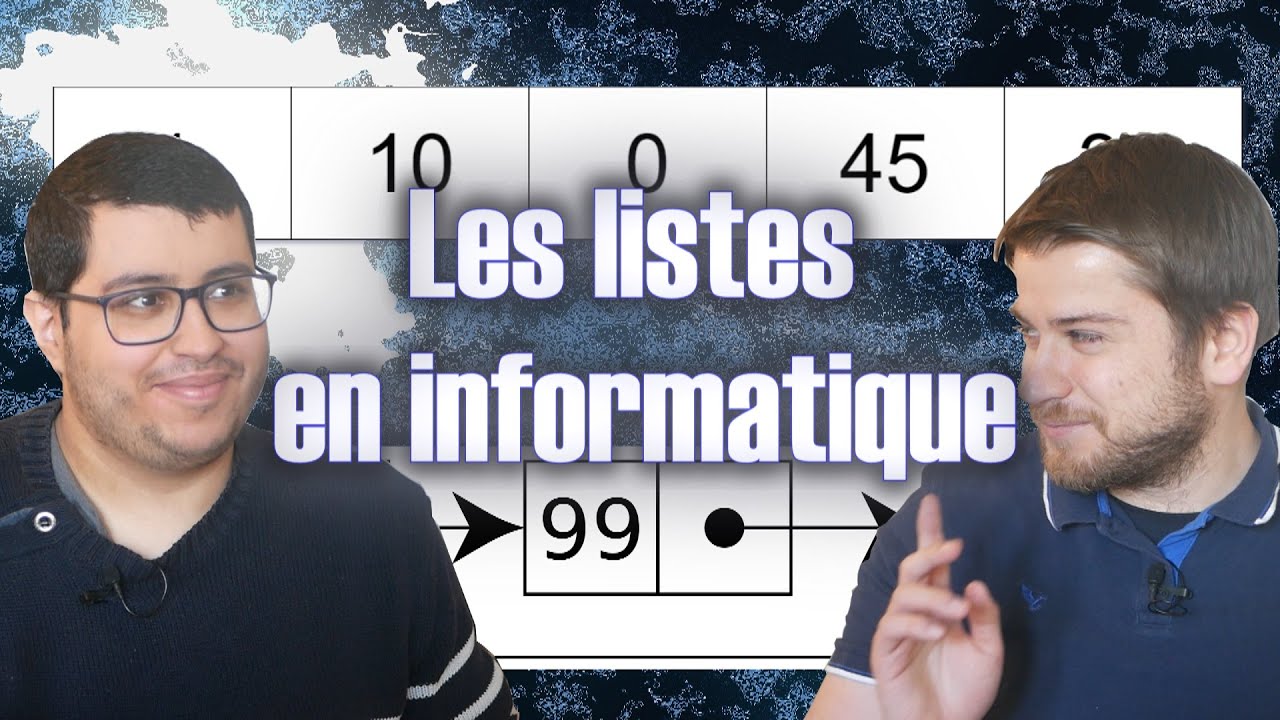 C'est quoi les listes en informatique ? (liste chaînée, liste ...