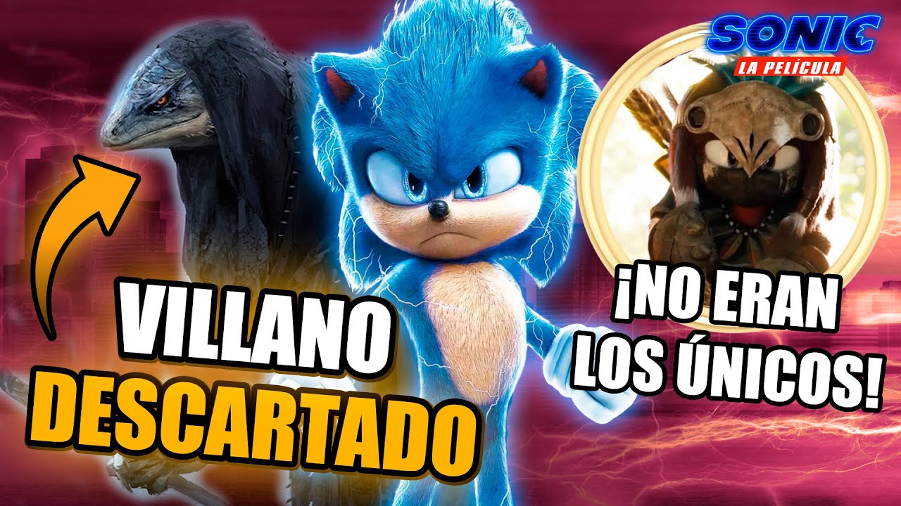 VILLANO de SONIC LA PELICULA que fue ELIMINADO | Sergindsegasonic - YouTube