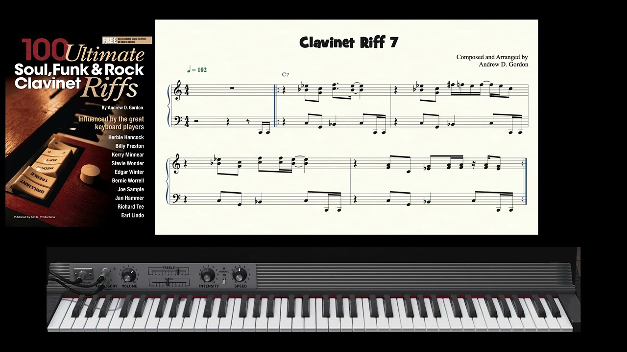 Riff 7 from the music instructional book 100 Ultimate Soul, Funk and ...