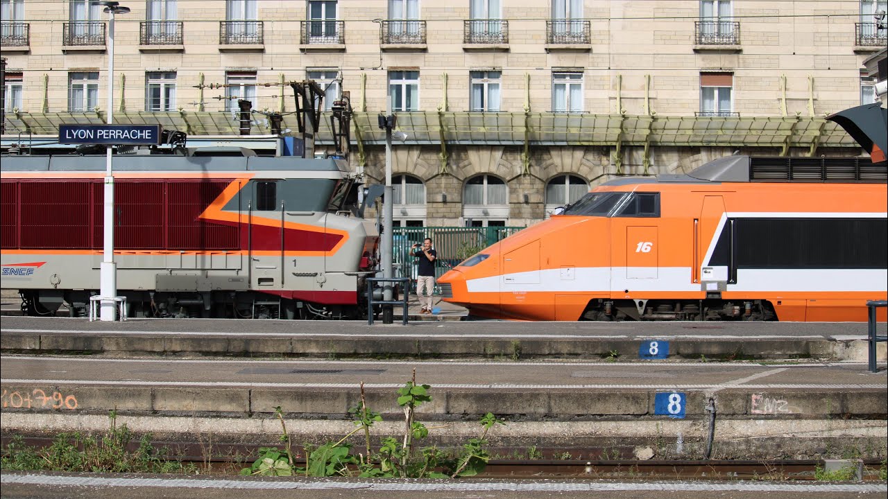 TGV PSE 16 et CC 6549 à Lyon pour les JEP 2023 ! - YouTube