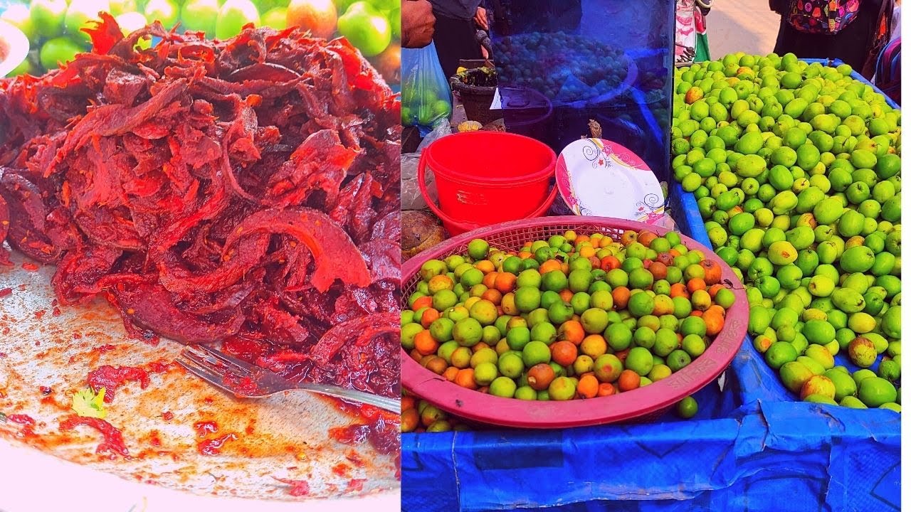 Tasty Boroi Vorta/Spicy Fruits Masala/banana,boroi,chalta mixed fruit ...