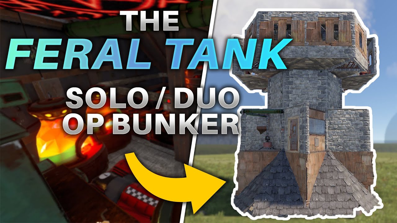 The FERAL TANK | Solo/Duo Bunker Base Design 2022 - YouTube