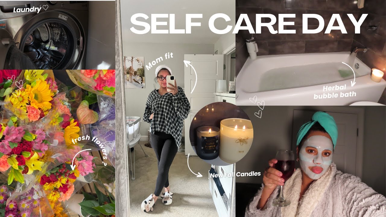 SELF CARE DAY VLOG | cleaning, going hygiene shopping, bubble bath, new ...