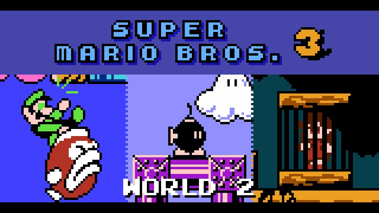 Super Mario Bros 3 Funk Mix DX (SMB3 Skin) | World 2 - YouTube