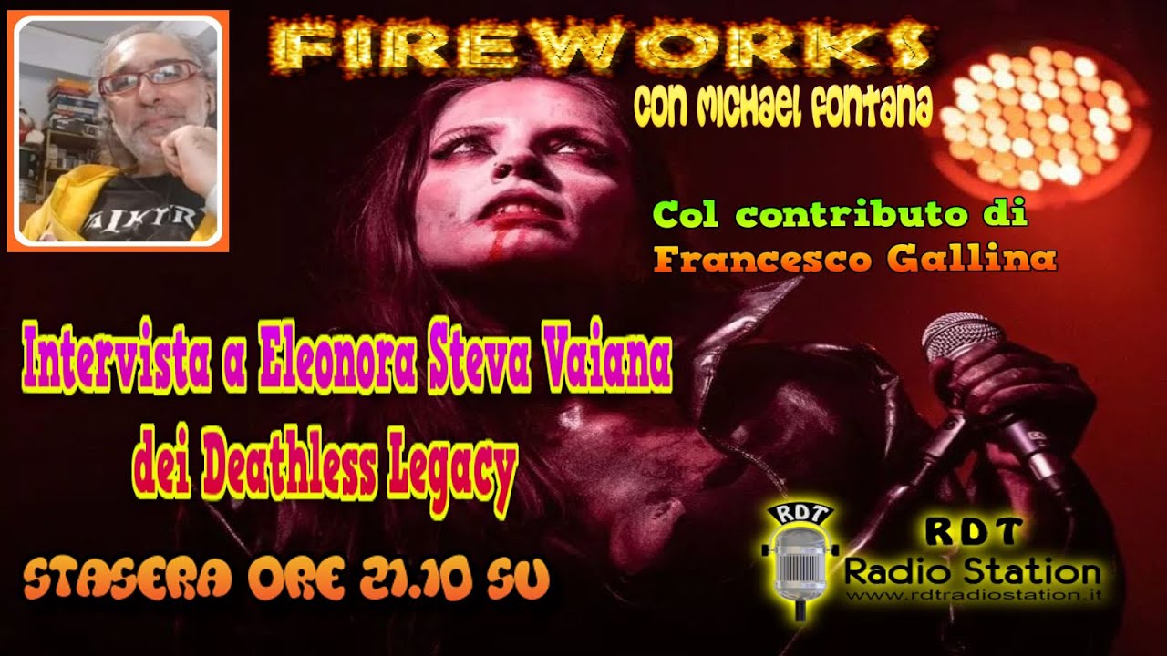 Fireworks con Michael Fontana - Intervista a Eleonora Steva Vaiana dei ...