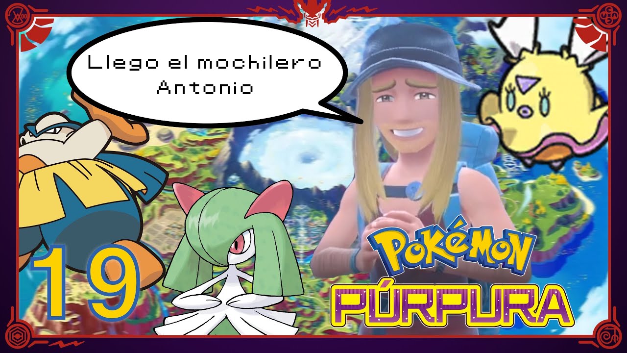 Pokémon Púrpura Ep. 19 ¡¡La nueva generación es verdaderamente KAWAI ...