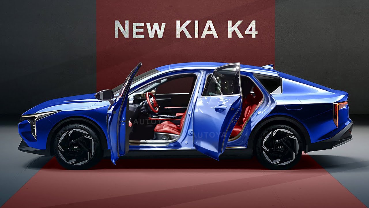 New 2025 Kia K4 Sedan - Officially: First Look at Forte Successor - YouTube